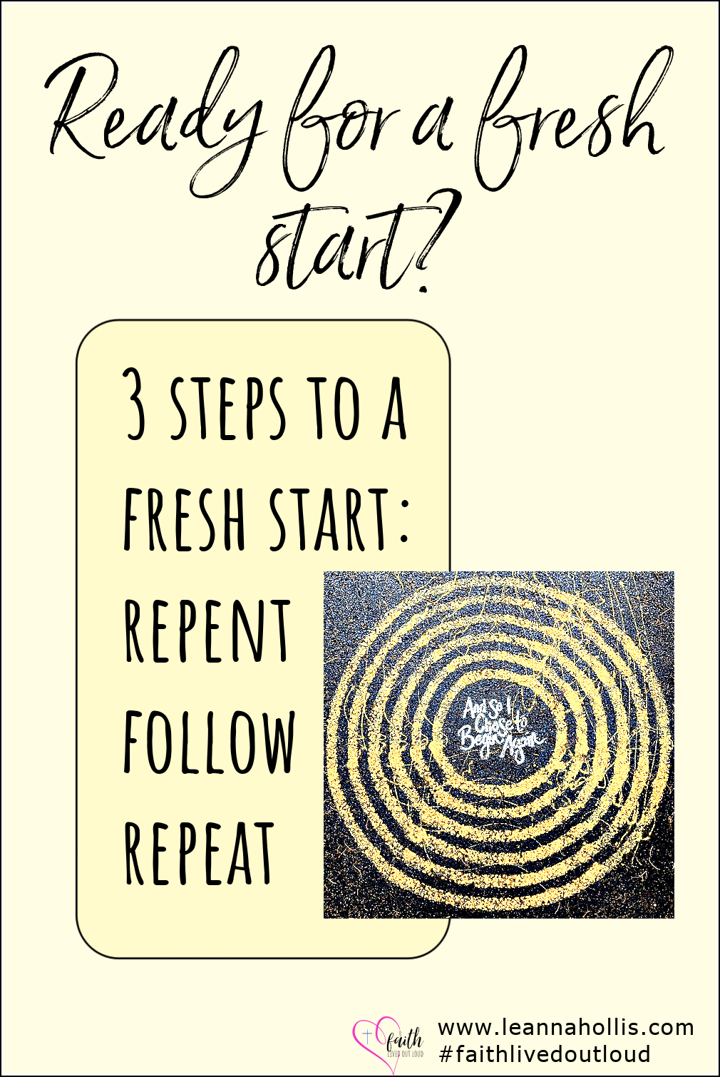How to Make A Fresh Start – Leanna Hollis