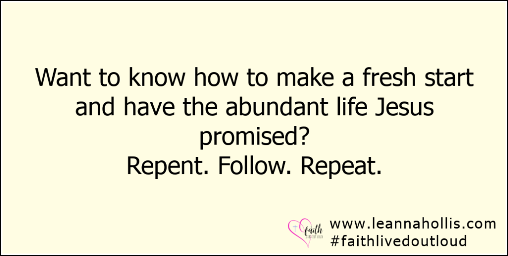 How to Make A Fresh Start – Leanna Hollis